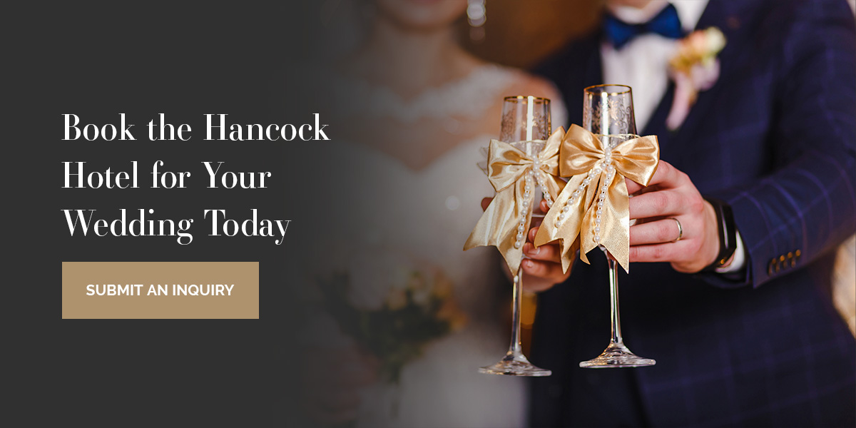 How To Budget For Your Wedding | Hancock Hotel